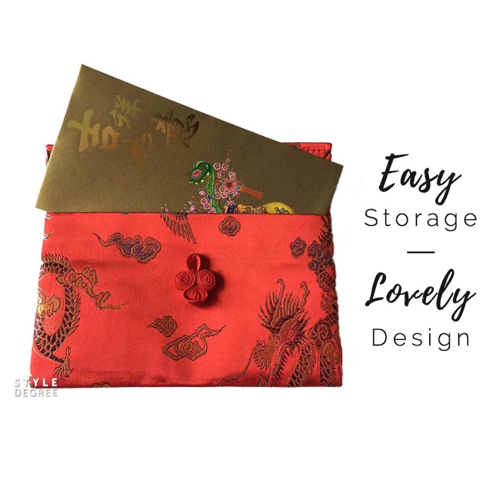 Auspicious Red Packet Organizer | CNY Collections | Style Degree