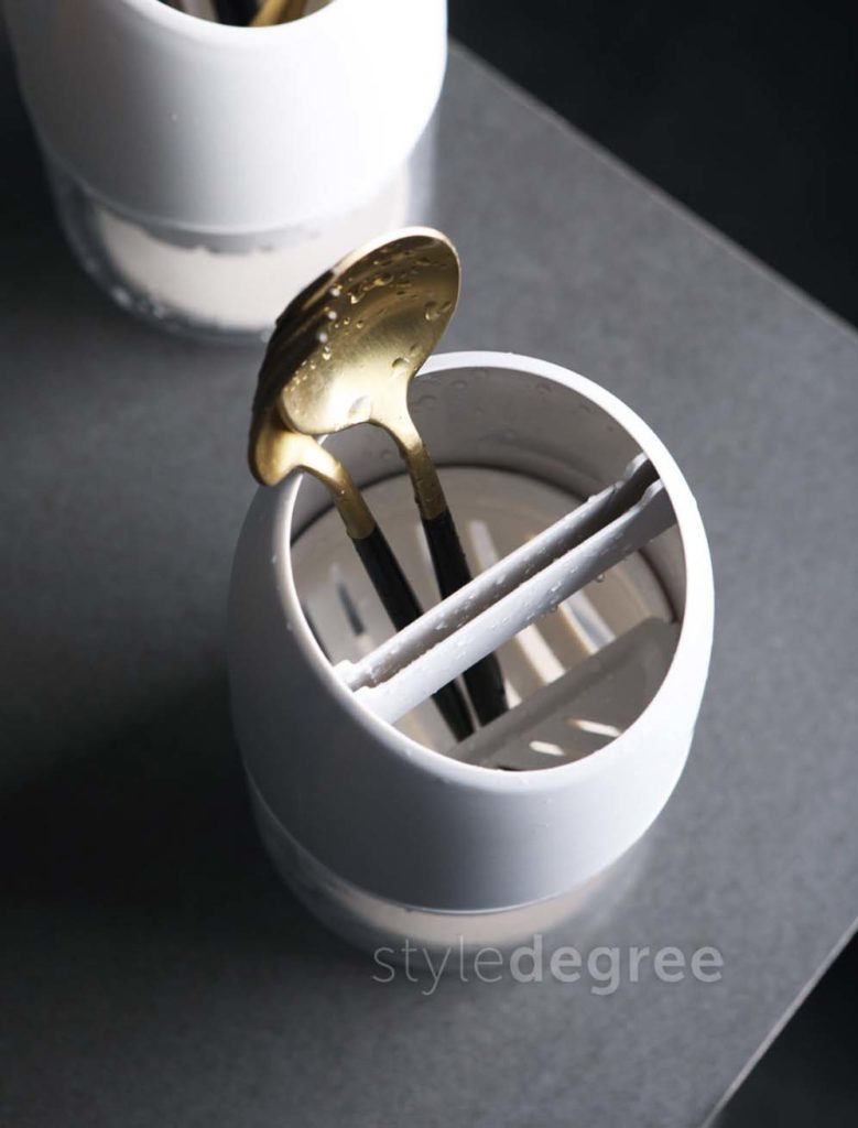 Modern Round Utensils Holder - Style Degree