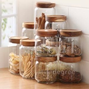Scandinavian Airtight Glass Food Jar | Snack Containers | Style Degree