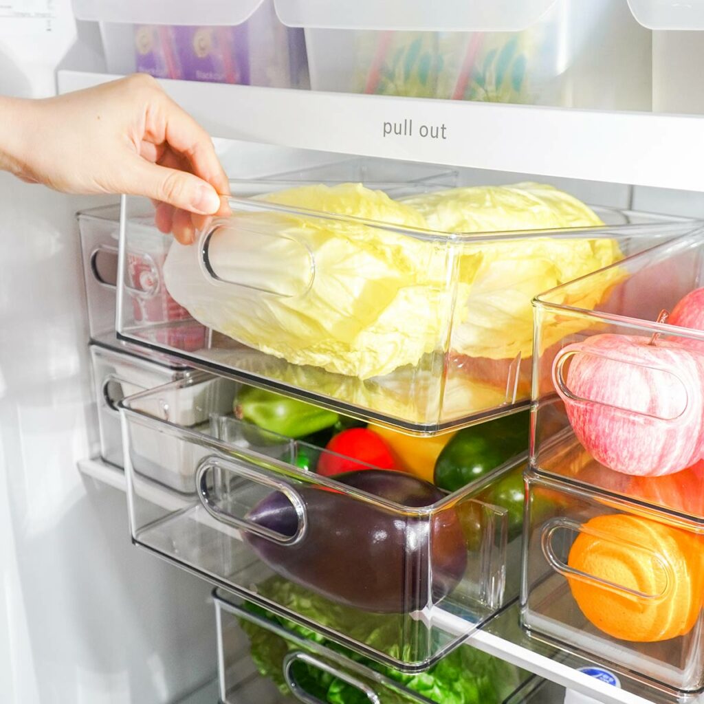Klear Stackable Fridge Organizer Bins | Container Storage | Style Degree
