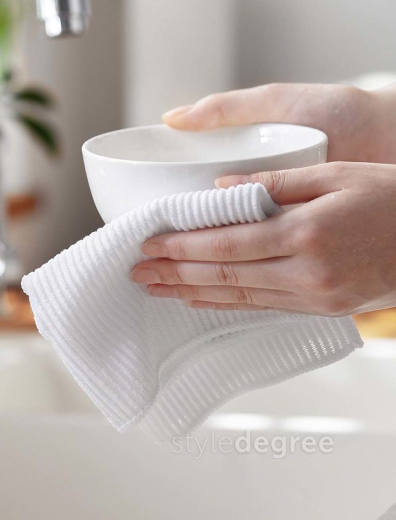 Absorbent Dinnerware Drying & Cleaning Cloth (3pc Set) | Style Degree
