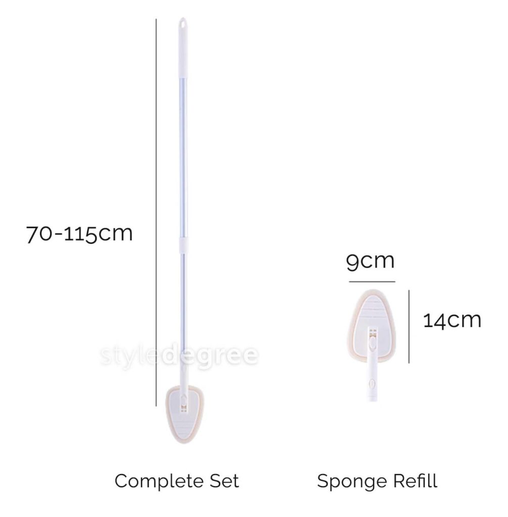 Pristine 180° Tile & Window Sponge Scrub | Cleaning | Style Degree