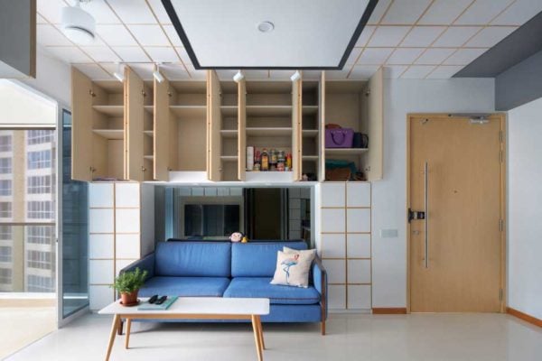 Hidden wall storage - StyleMag - Style Degree