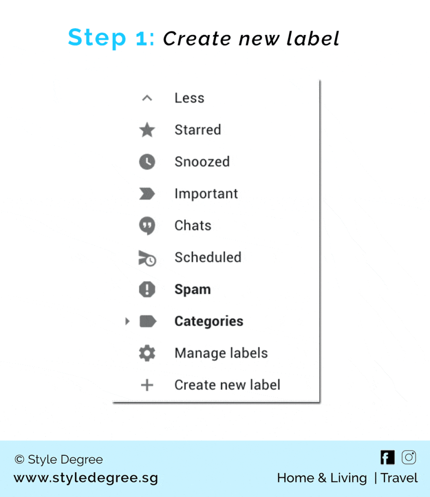 How to create coloured labels in email - StyleMag - Style Degree