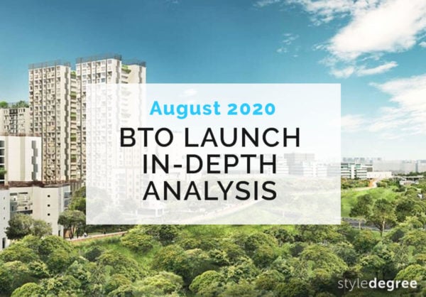 August 2020 HDB BTO Sales Launch: An In-depth Analysis - Style Degree