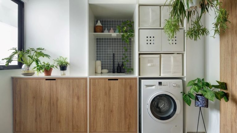 10 Best Ways To Maximise Space In Your HDB Service Yard - Style Degree