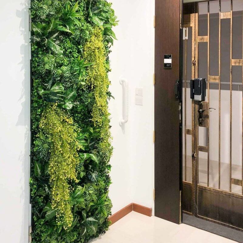 Green Feature Wall - StyleMag - Style Degree