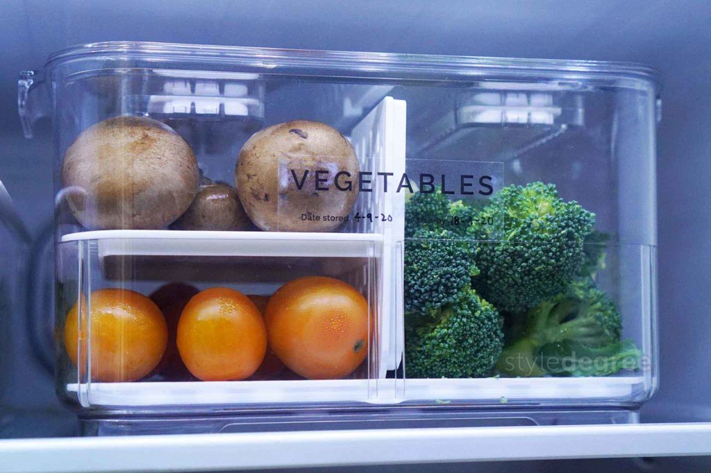 Fridge Sticker Label | Easy Food Storage Identification | Style Degree