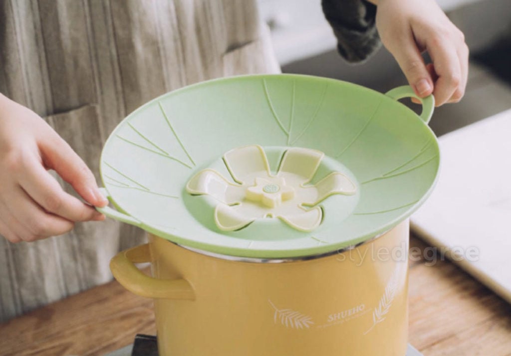 Multi-Functional Spill Stopper Lid | Safe & Convenient Cooking Essentials!