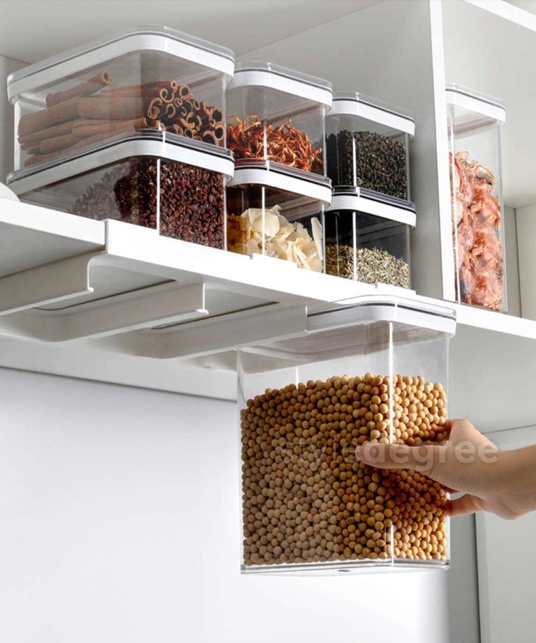 Hang & Slide Food Storage Containers | Easy Kitchen Pantry Organization!