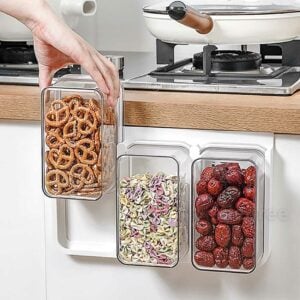 Hang & Slide Food Storage Containers | Easy Kitchen Pantry Organization!