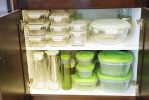 How To Organize Food Storage Containers In Just 4 Steps - Style Degree