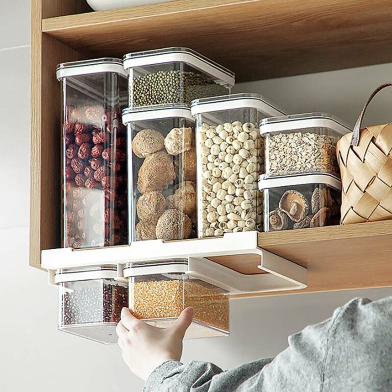 Hang & Slide Food Storage Containers | Easy Kitchen Pantry Organization!