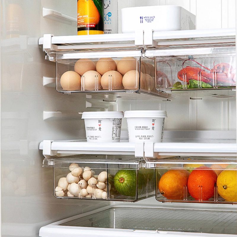 Klear Stackable Fridge Organizer Bins | Container Storage | Style Degree