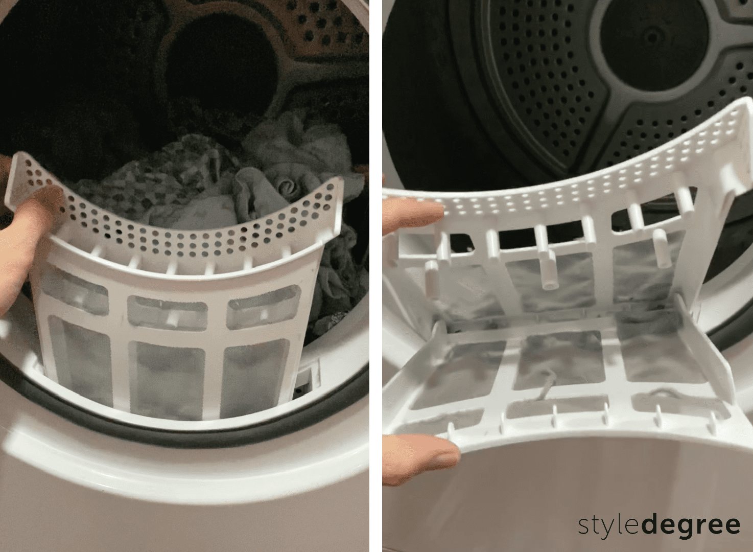 Cleaning dryer lint filter - StyleMag - Style Degree