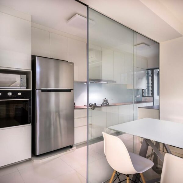 How To Keep A HDB Open Concept Kitchen Clean & Organized - Style Degree