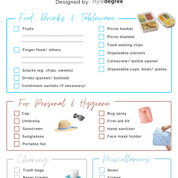 What-to-pack-for-picnic-picnic-checklist-StyleMag - Style Degree