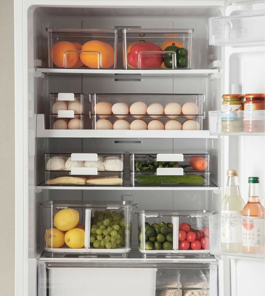 Klear Multi-Layer Fridge Food Container | Spave-Saving & Freezer Safe