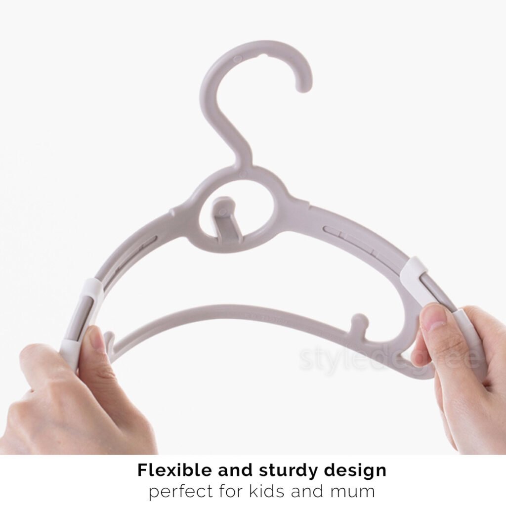 Kids Extend & Stack Clothes Hanger (10pc Set) | Extendable For Children