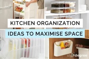 10 Best Kitchen Organization Ideas To Maximise Space - Style Degree