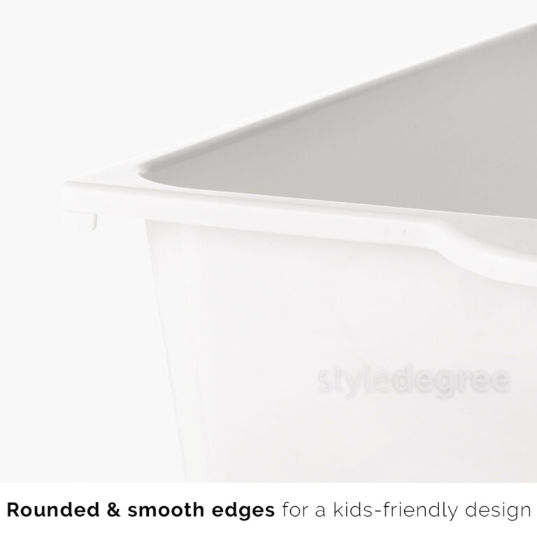 Angled Storage Bin Trolley | Toys, Books & More | Style Degree