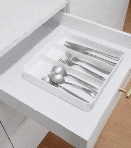 Easy Expandable Drawer Organizer | Utensils & Cutlery Storage