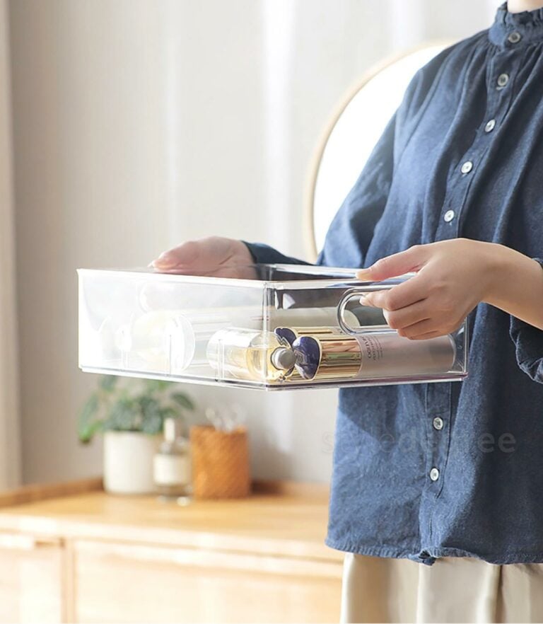 Clear Multi-Purpose Storage Drawer | Stackable, Accessible | Style Degree