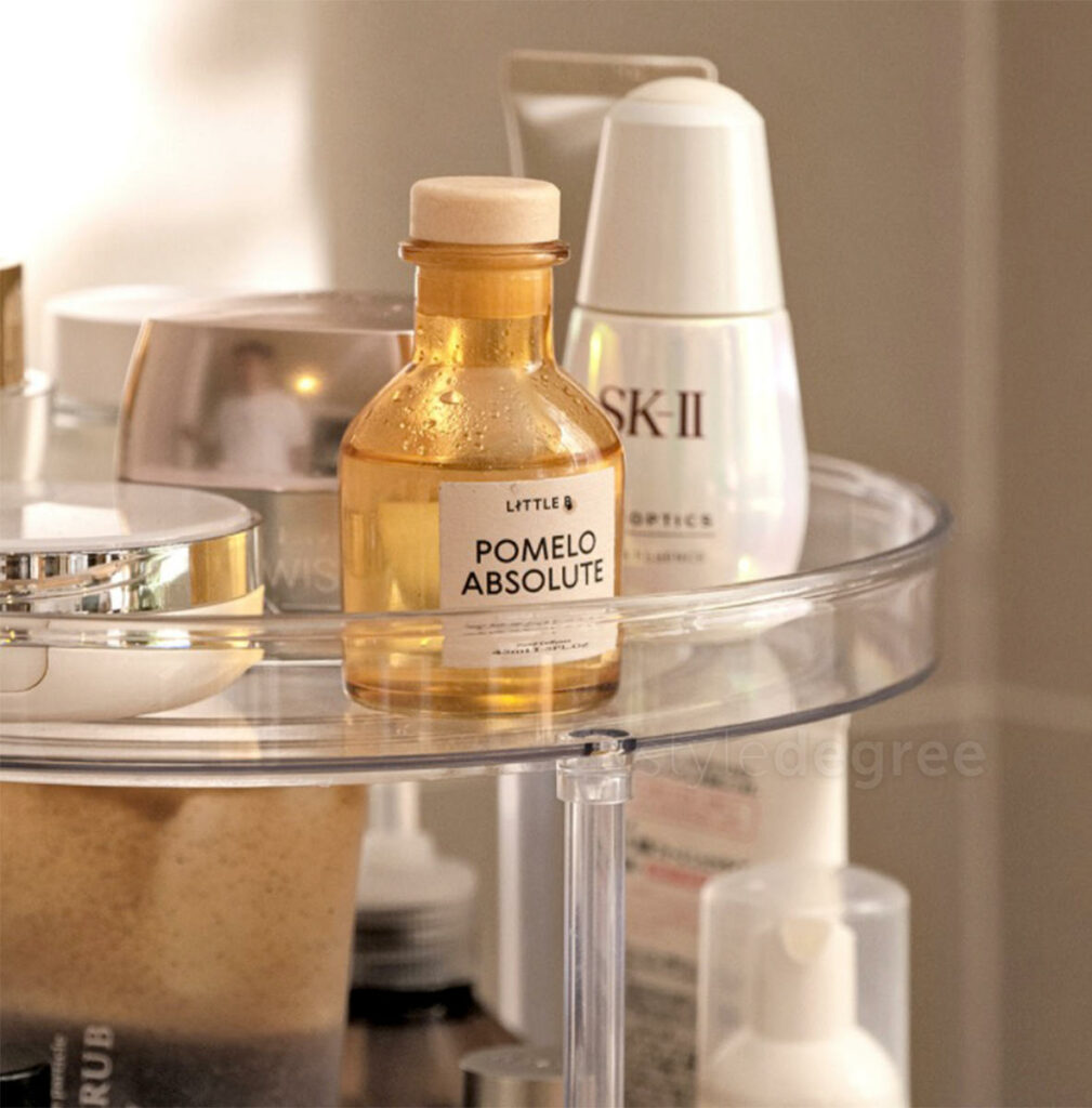 Clarity Multi-Tier Lazy Susan | Cosmetic & Makeup Organizer