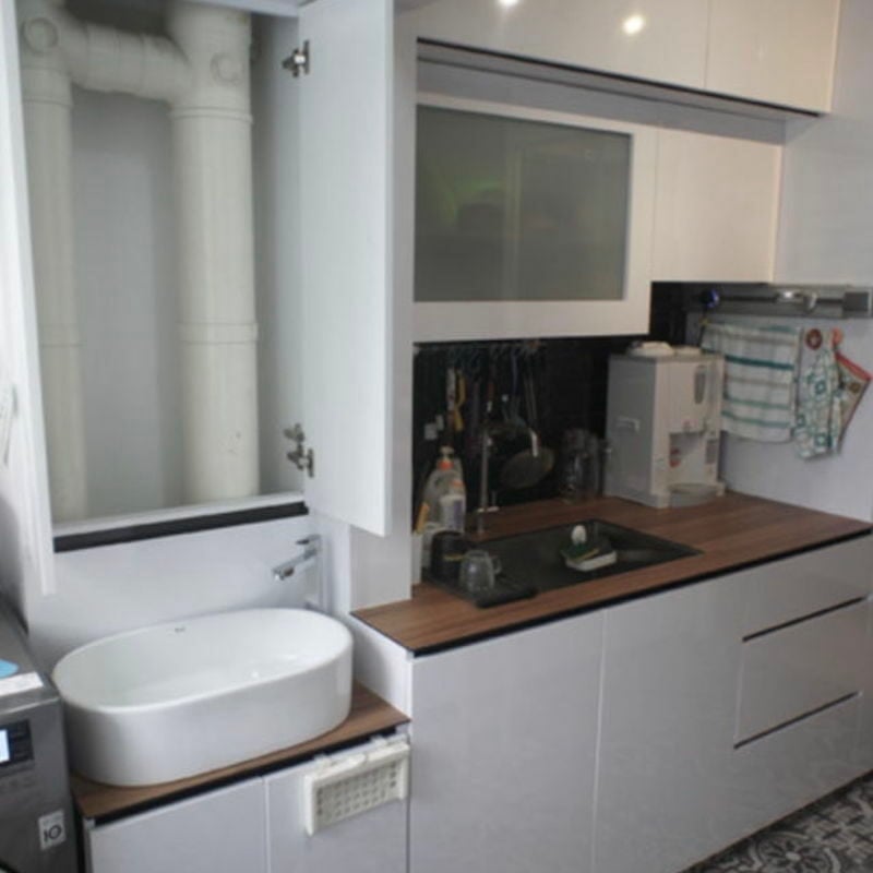 Discover These 5 Methods To Hide Ugly HDB Bathroom, Kitchen & Aircon ...