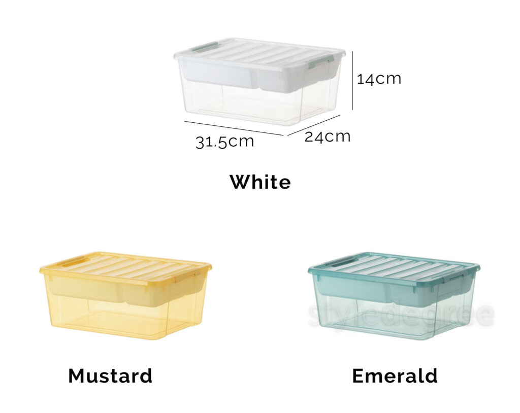 Dimensions, Kids 2-Tier Storage Box - Style Degree