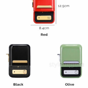 Retro Portable Label Maker & Printer | Print Labels at Home, Anytime!