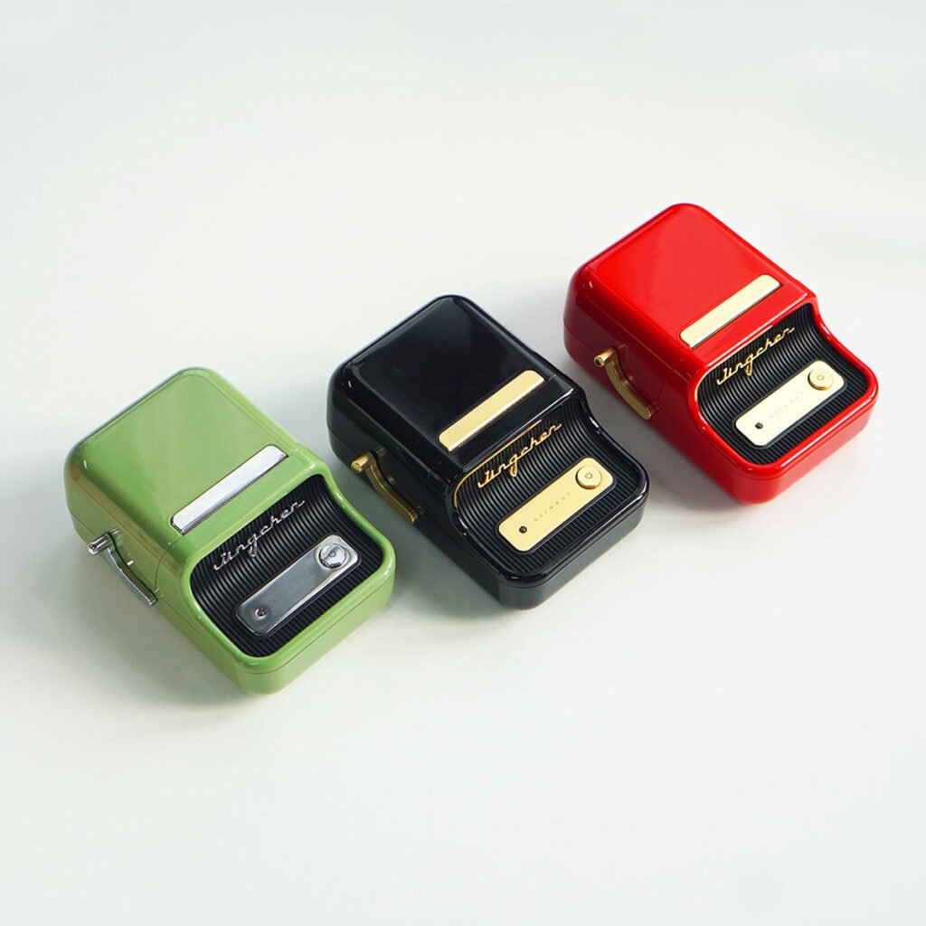Retro Portable Label Maker & Printer | Print Labels at Home, Anytime!