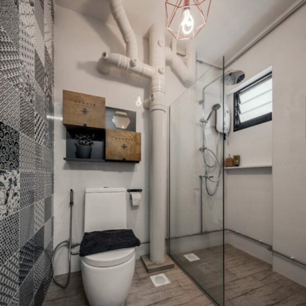 Discover These 5 Methods To Hide Ugly HDB Bathroom, Kitchen & Aircon ...