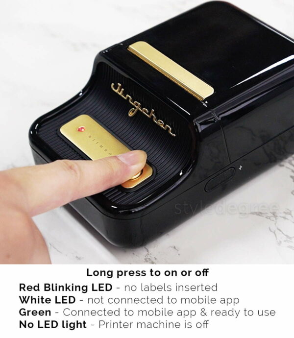 Retro Portable Label Maker & Printer | Print Labels at Home, Anytime!