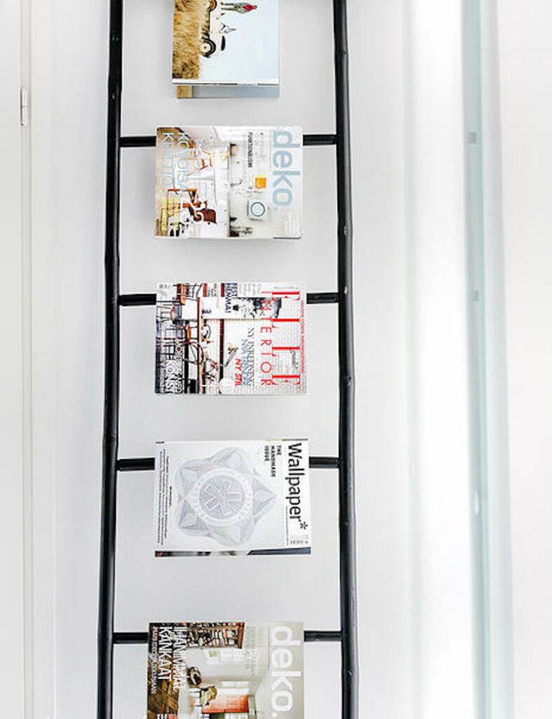 Ladder With Magazines - StyleMag - Style Degree