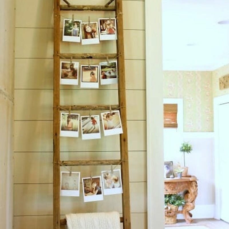 9 Unique Ways To Use A Decorative Ladder - Style Degree