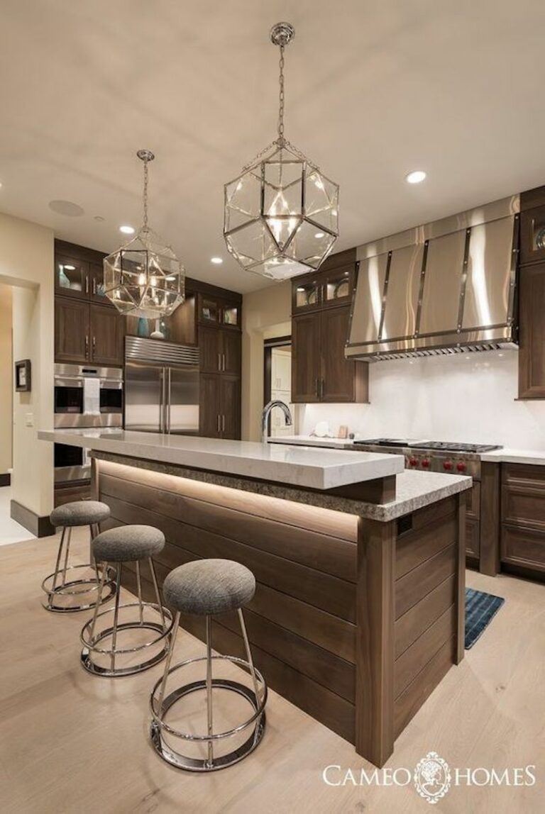 Double Tiered Kitchen Island - StyleMag - Style Degree
