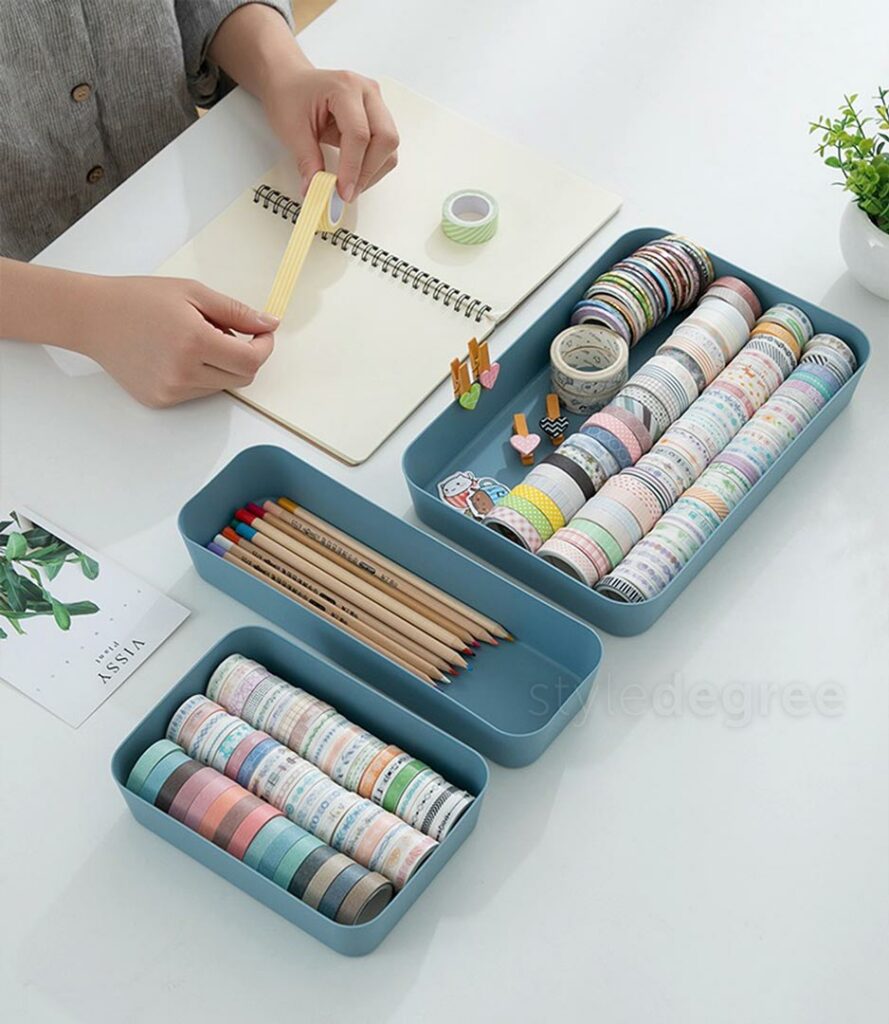 Coloured Storage Drawer Organizer | Beautifully Organized | Style Degree