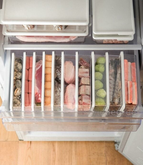 Stack & Store Fridge Container | Space-saving Food Storage Box