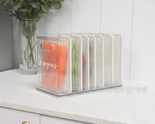 Stack & Store Fridge Container | Space-saving Food Storage Box