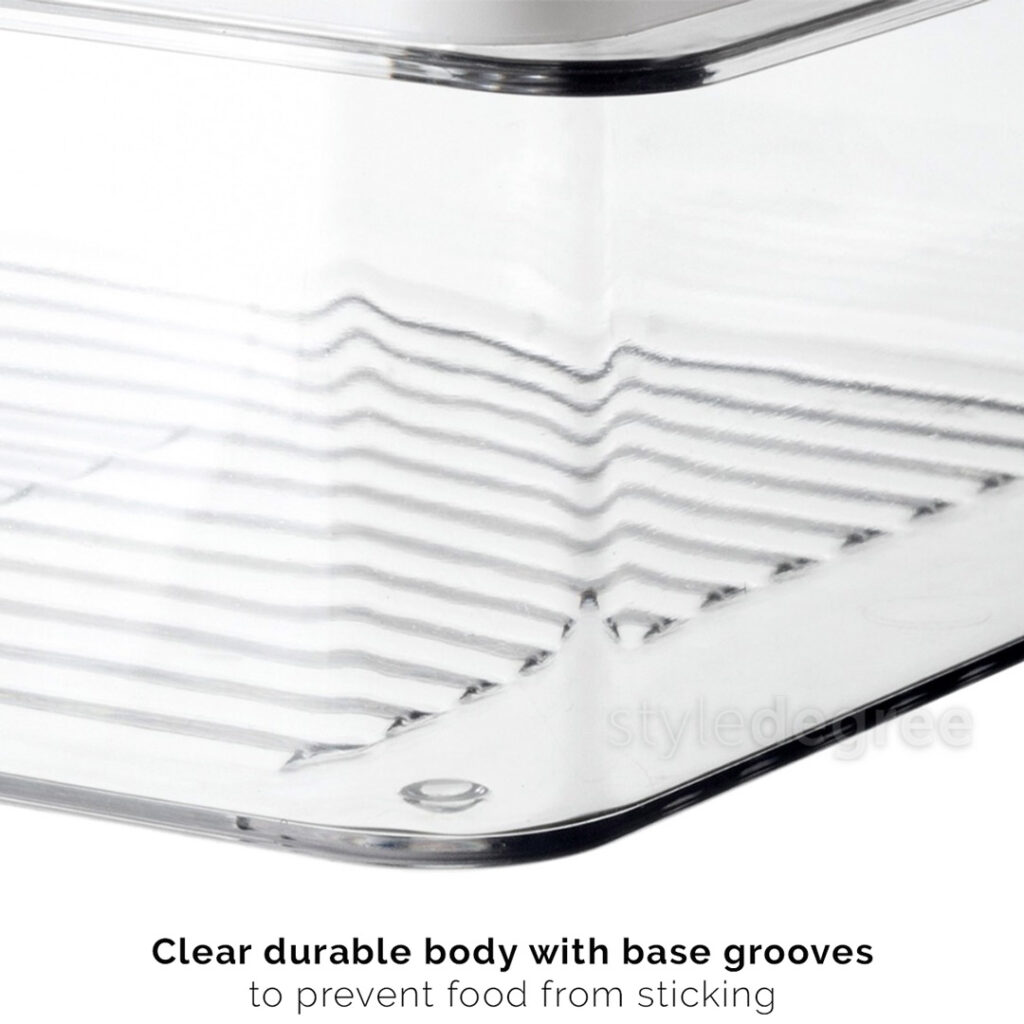 Stack & Store Fridge Container | Space-saving Food Storage Box