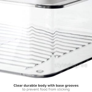 Stack & Store Fridge Container | Space-saving Food Storage Box