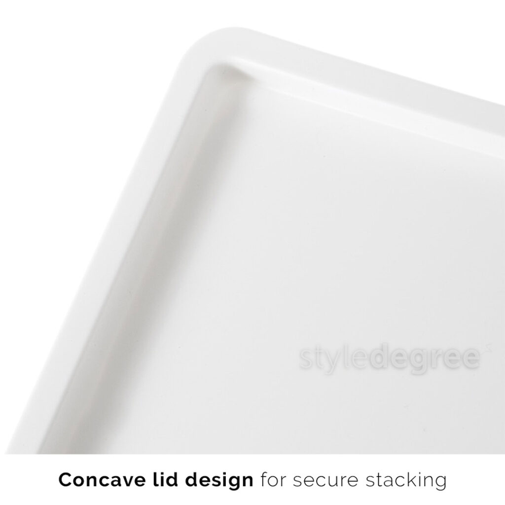 Stack & Store Fridge Container | Space-saving Food Storage Box