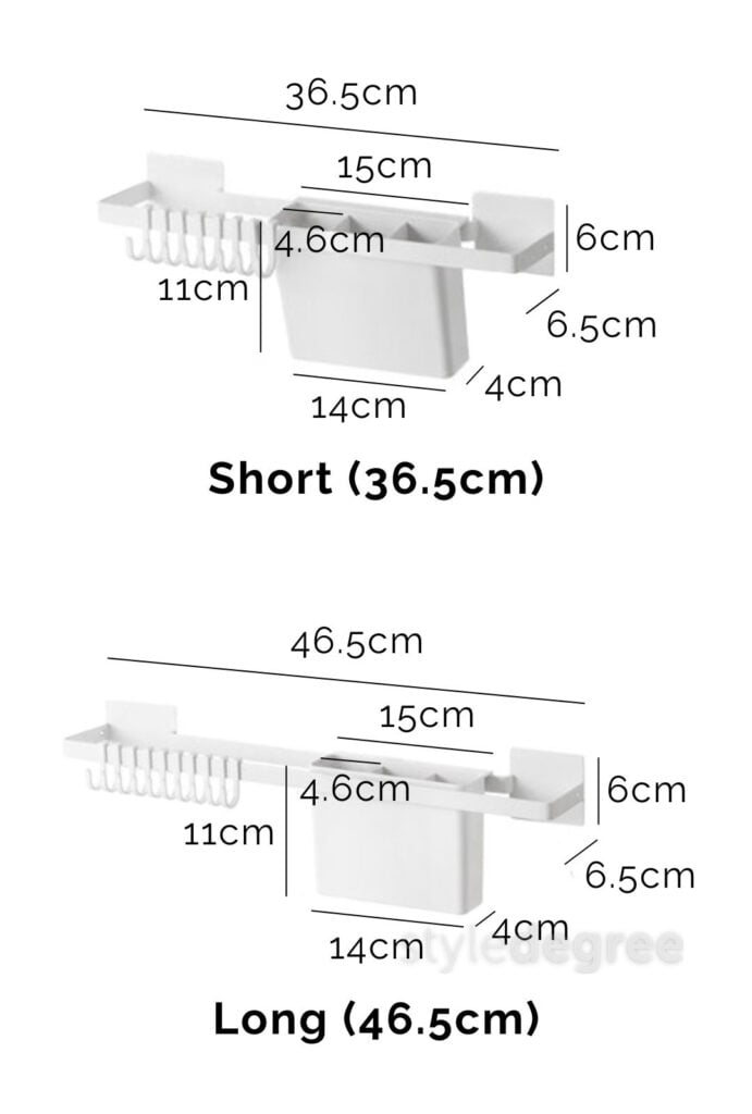 Backsplash & Sink Kitchen Wall Organizer | Style Degree