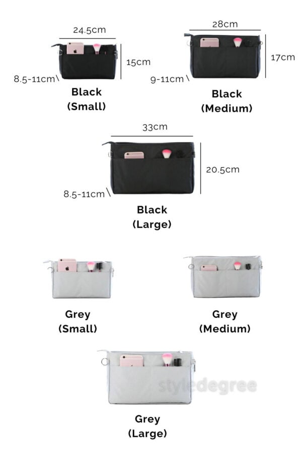 Expandable Bag-in-Bag Organizer | Handbag Insert & Travel Organization