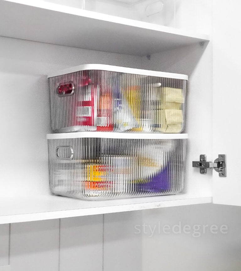 Fluted Storage Box (With Lid) | Storage & Organization