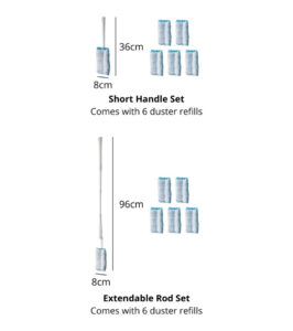 Static Extendable & Bendable Duster | Clean Lighting & High Areas