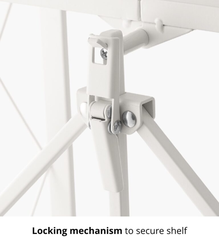 Luxe Rollable & Foldable Storage Rack | Boltless Storeroom Rack