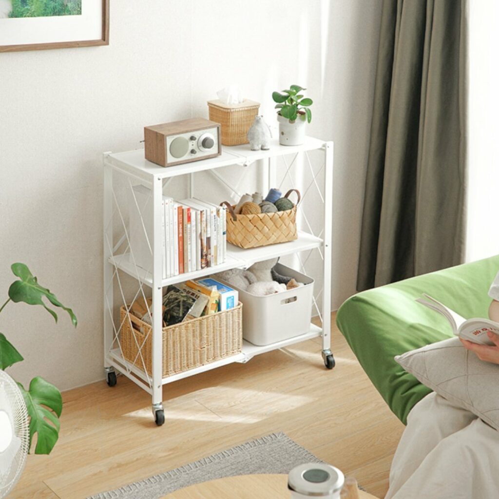 Luxe Rollable & Foldable Storage Rack | Boltless Storeroom Rack