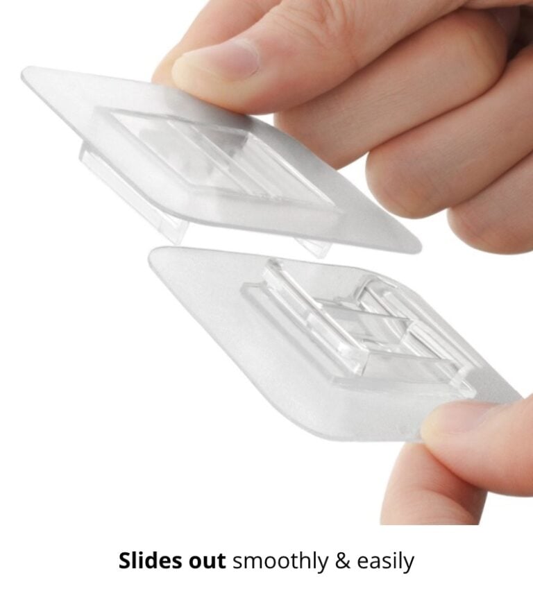 Stick & Clip Wall Mount Holder | Wall Adhesives & Holder
